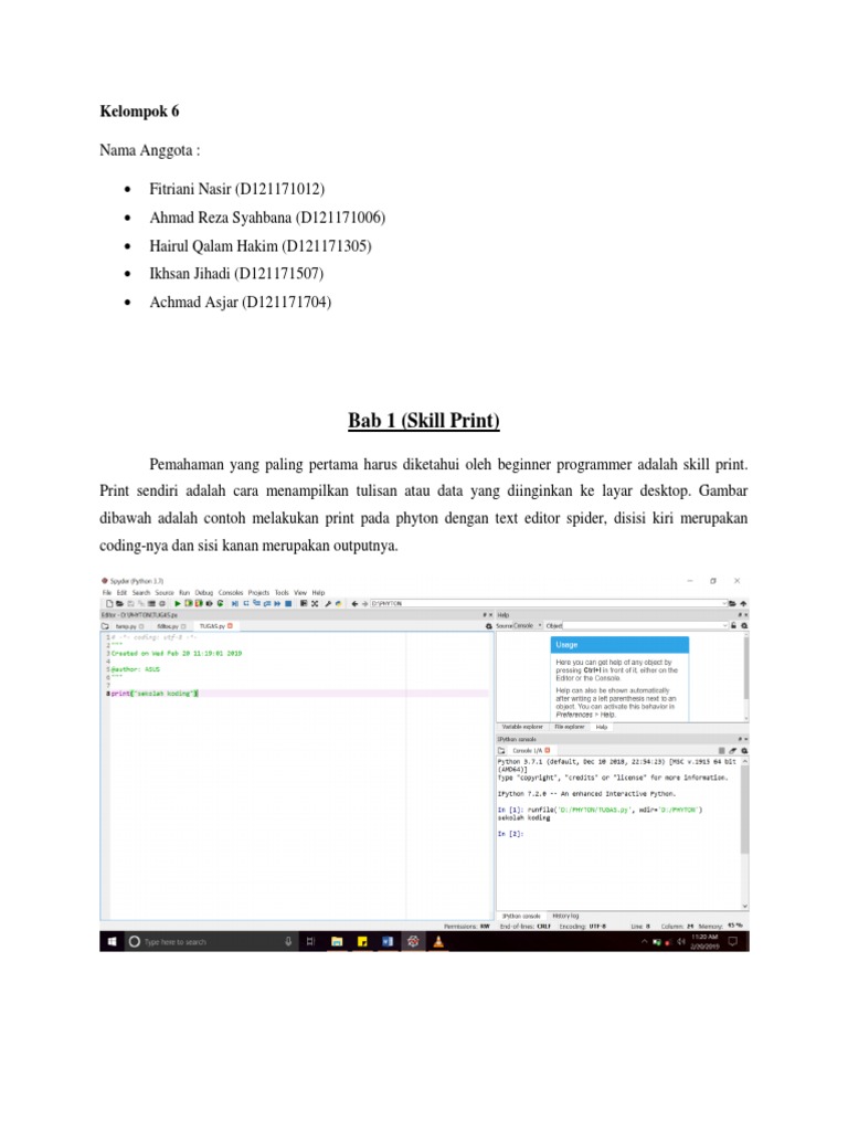 Rangkuman Python | PDF