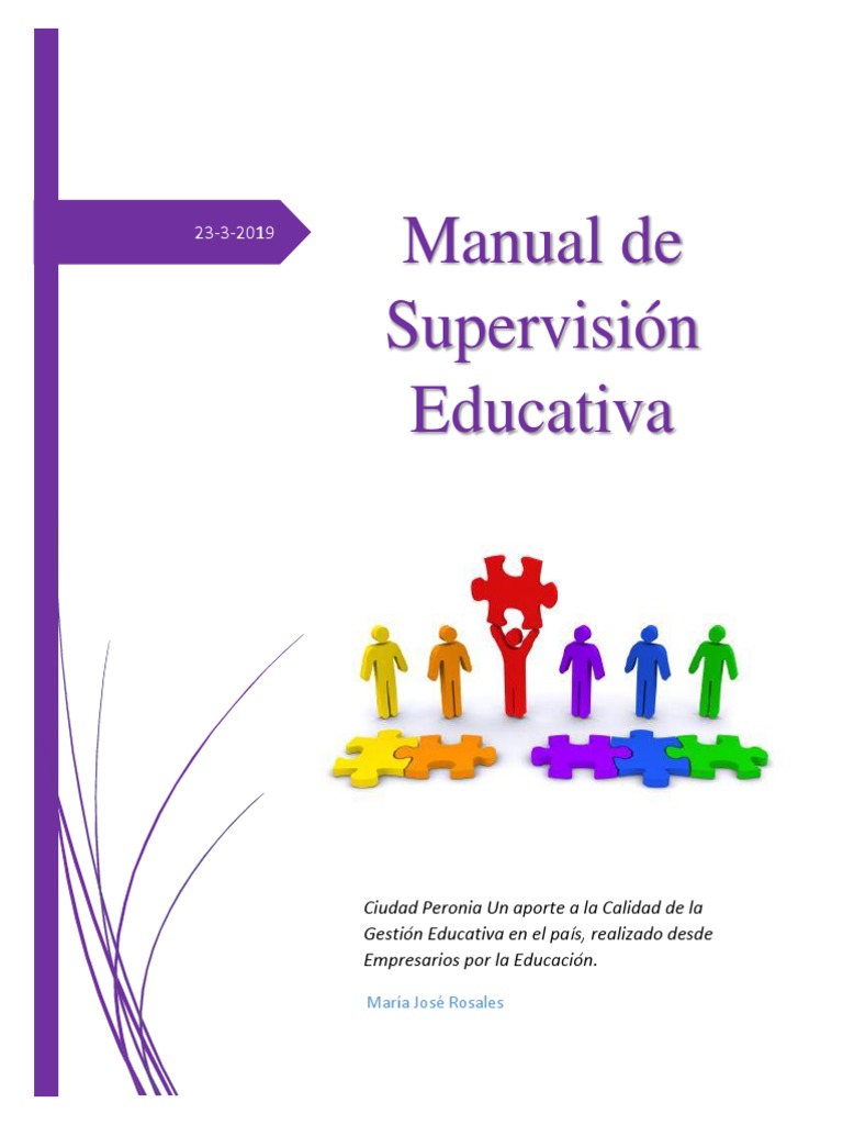 Manual de Supervisión Educativa | PDF | Business