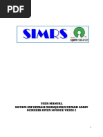 Panduan Penggunaan Simrs Khanza Pada Rawat Inap | PDF