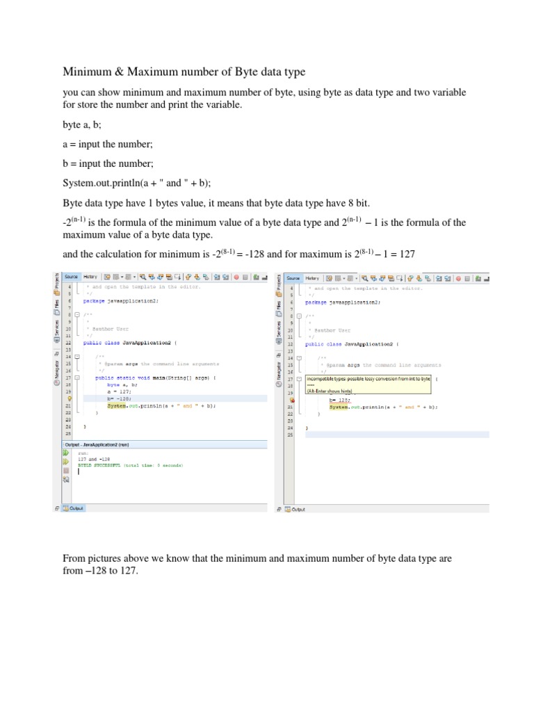 Primitive Data Type Pdf Data Type Integer Computer Science