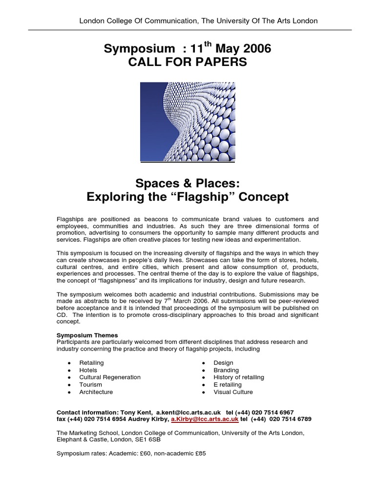 Flagship Concept Symposium 2006 | PDF