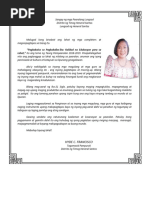 Grad Message Tagalog | PDF