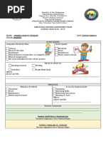 Personal Report Card | PDF