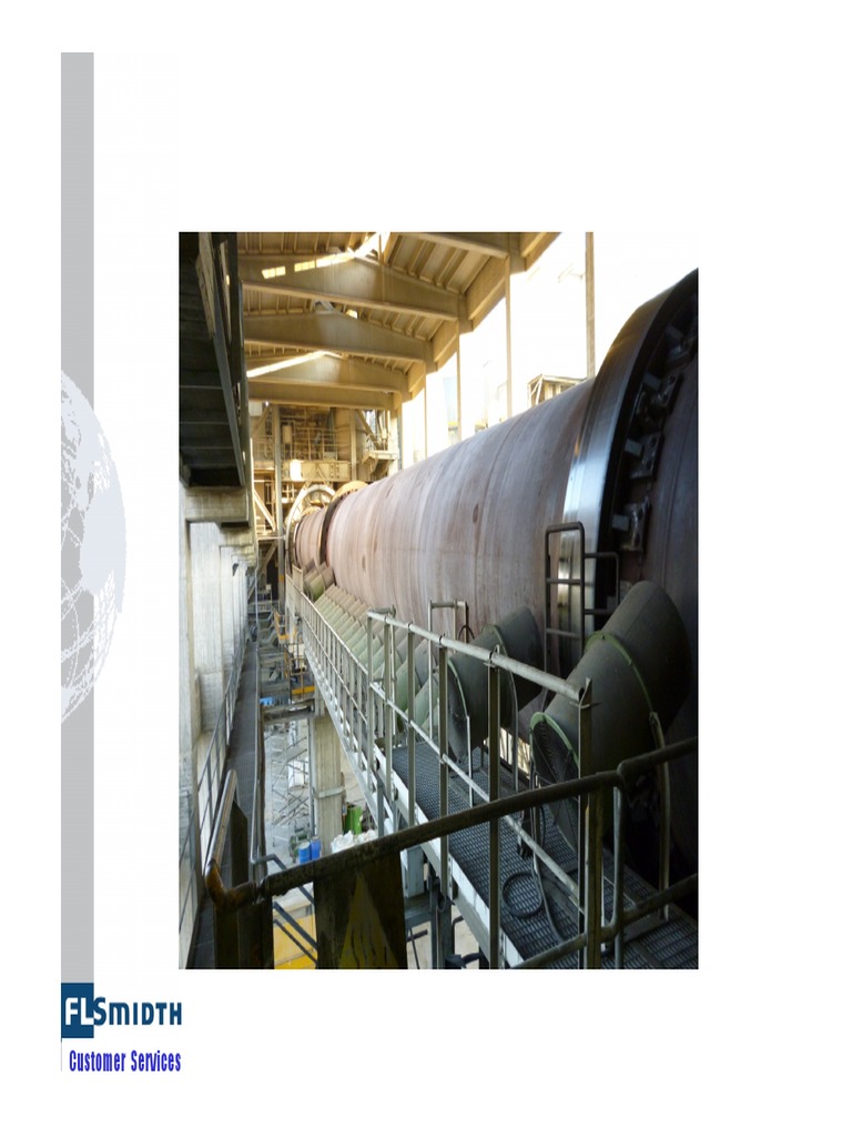 Analysis of kiln shell profile and axial balance shows kiln is ...