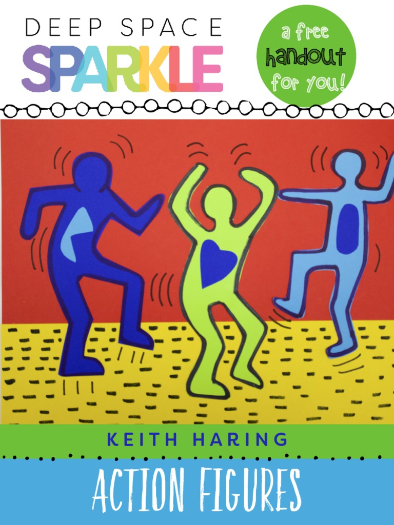 Keith Haring Action Figures Worksheet | PDF | Leisure