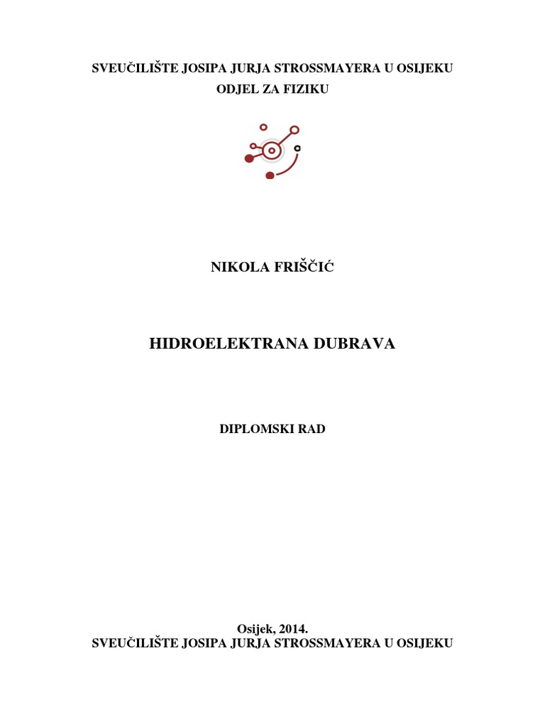 Hidroelektrana Dubrava | PDF