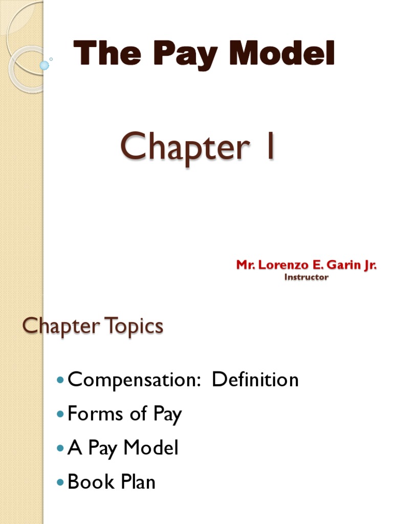 Pay Model - Final | PDF | Wage | Employment