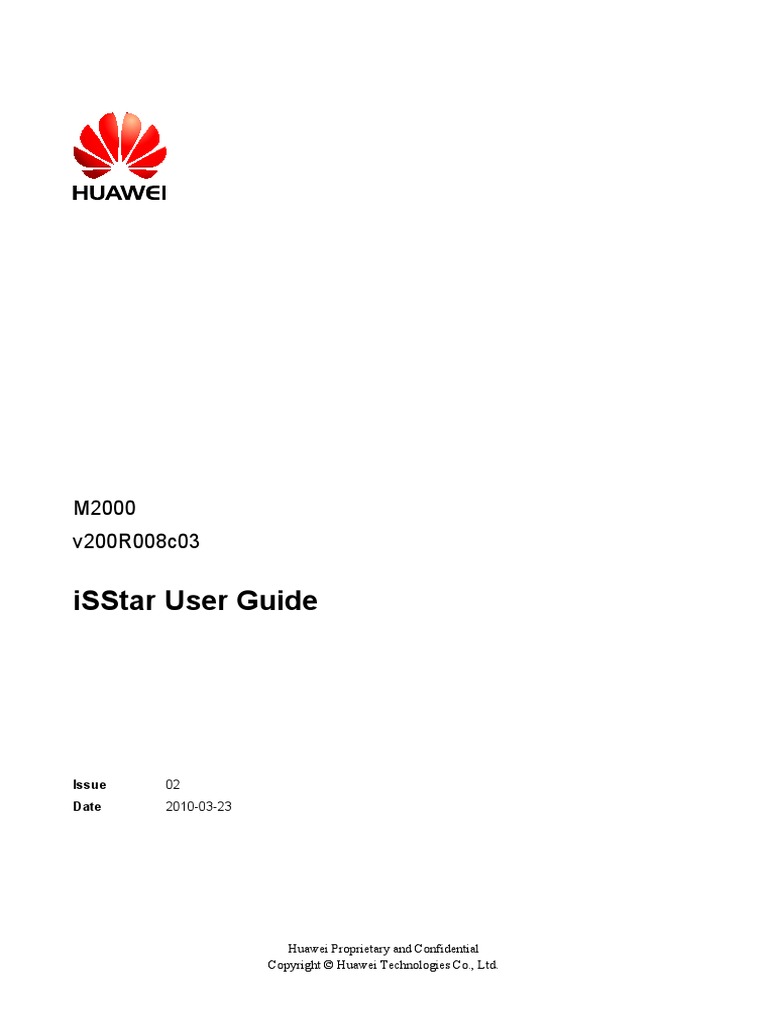 M2000 iSStar User Guide - (v200R008c03 - 02) PDF | PDF | Scripting ...
