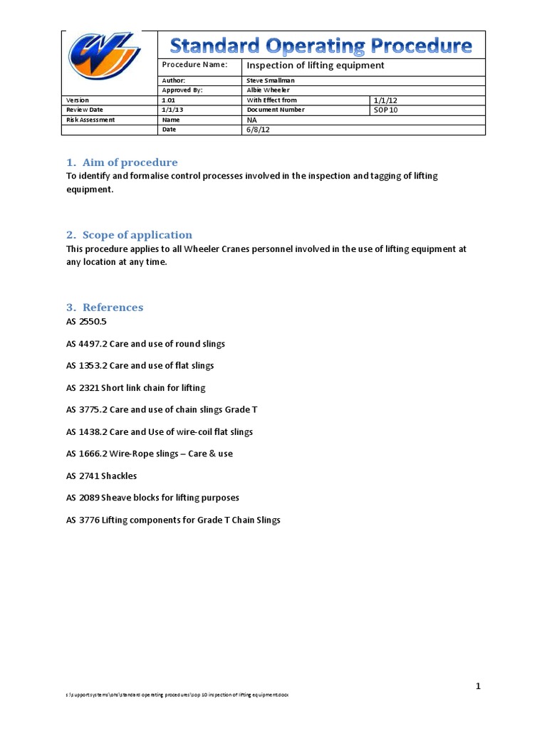 Shackle Inspection | Rope | Wire