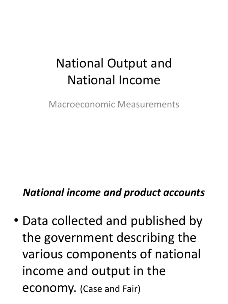 Basic Economic Terms and Definitions | PDF | Measures Of National ...