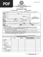 PCG ROAP Application Form Guide | PDF