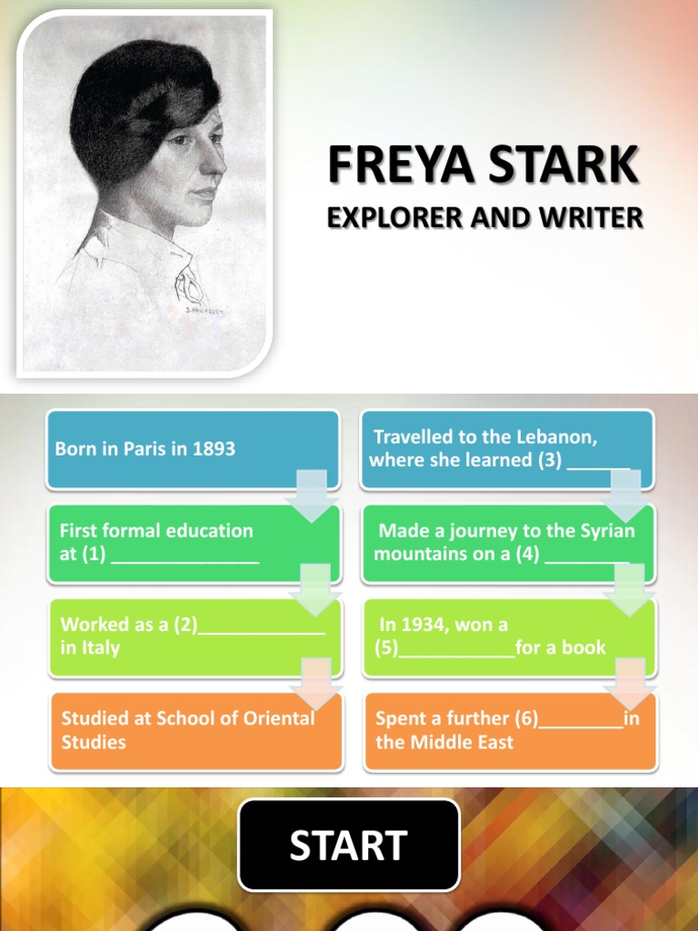 Freya Stark, Explorer and Writer | PDF