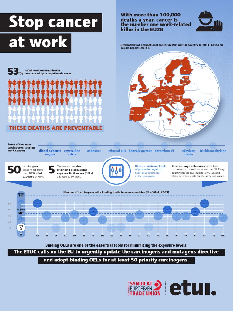 Preventing Occupational Cancer Risks | PDF | Carcinogen | Labour Relations