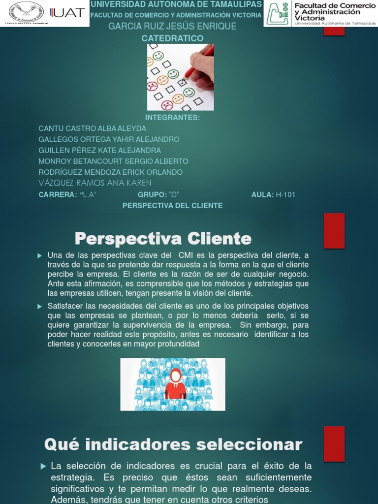 Perspectiva Del Cliente | Descargar gratis PDF | Cliente | Producto ...