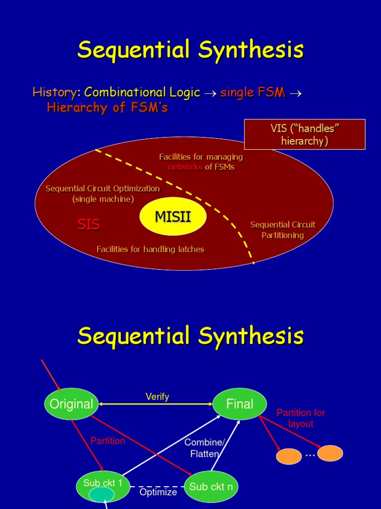 Sequential Synthesis: Combinational Logic | PDF | Logic Synthesis ...