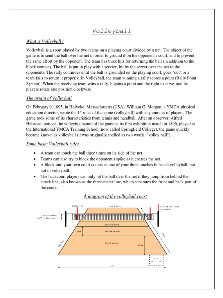Volleyball | PDF