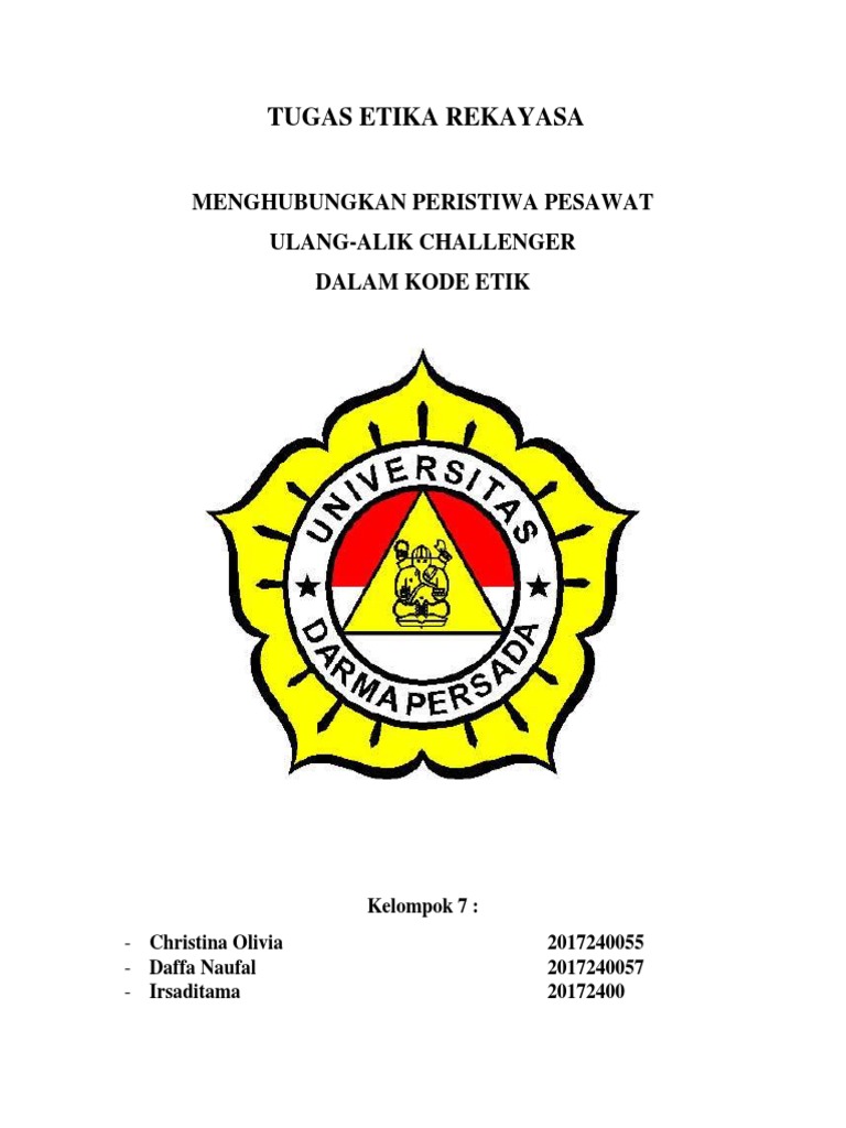 Tugas Etika Rekayasa | PDF