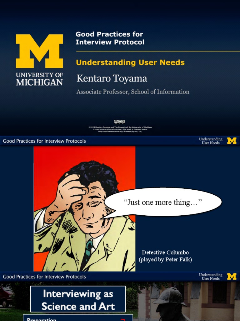 Good Practices For Interview Protocols | PDF | Interview | Epistemology