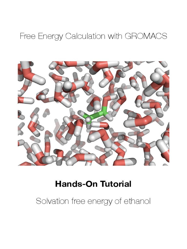 Free Energy Calculation With GROMACS: Hands-On Tutorial | PDF ...