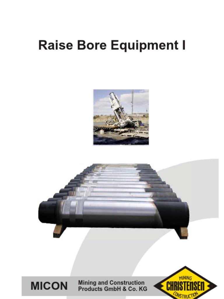 Raise Bore Equipment I - MICON PDF | PDF | Ultimate Tensile Strength ...