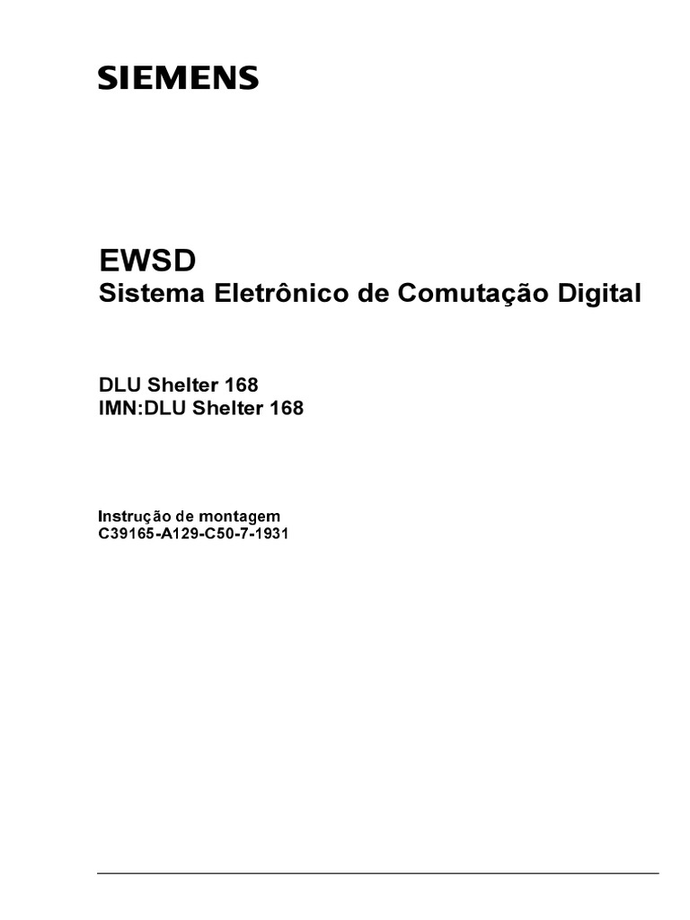 Ewsd | PDF | Retificador | Solo