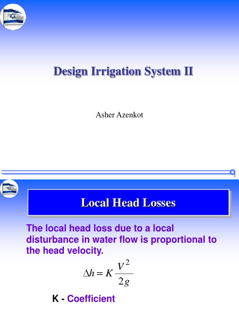 Design Irrigation System | PDF | Irrigation | Flow Measurement