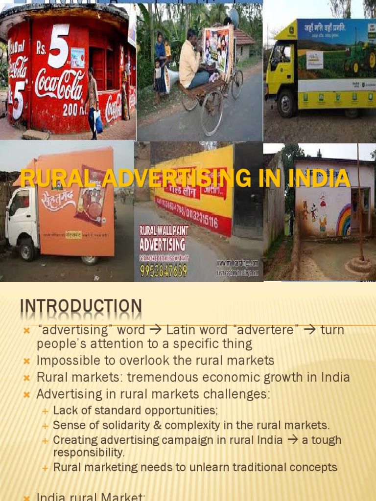 Rural Advertising | PDF | Consumer Behaviour | Marketing
