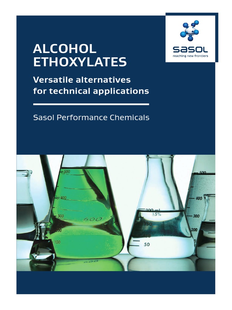 Alcohol Ethoxylates | PDF | Surfactant | Emulsion