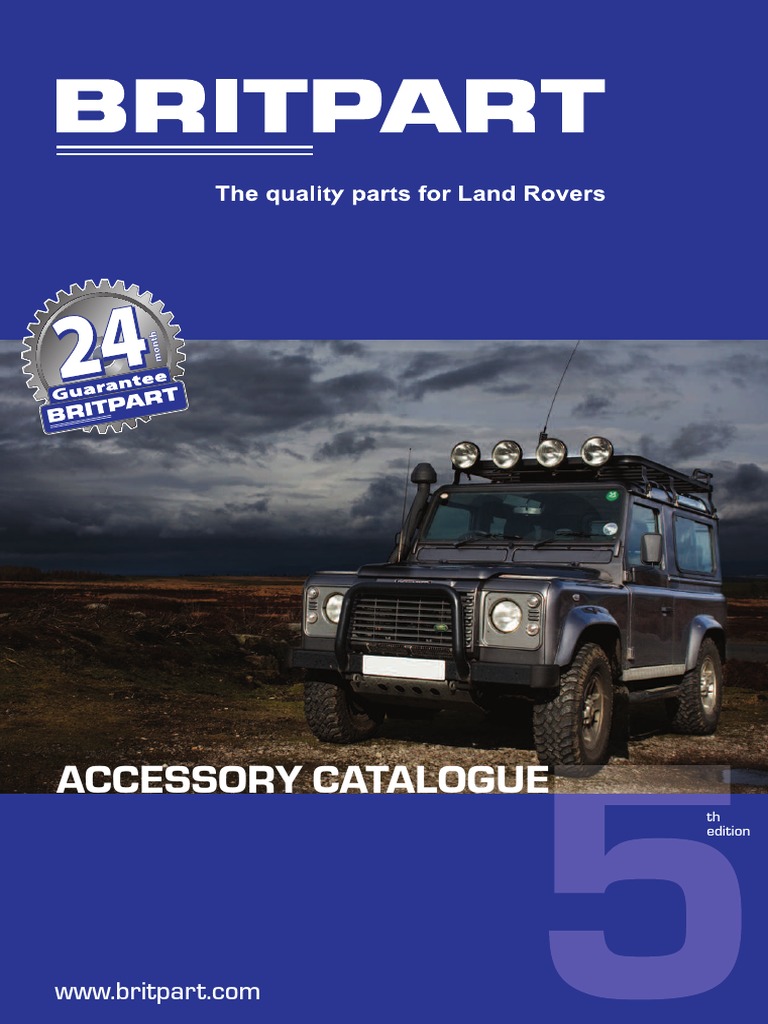Catalogue BRITPARTS PDF | PDF | Retail | Off Roading