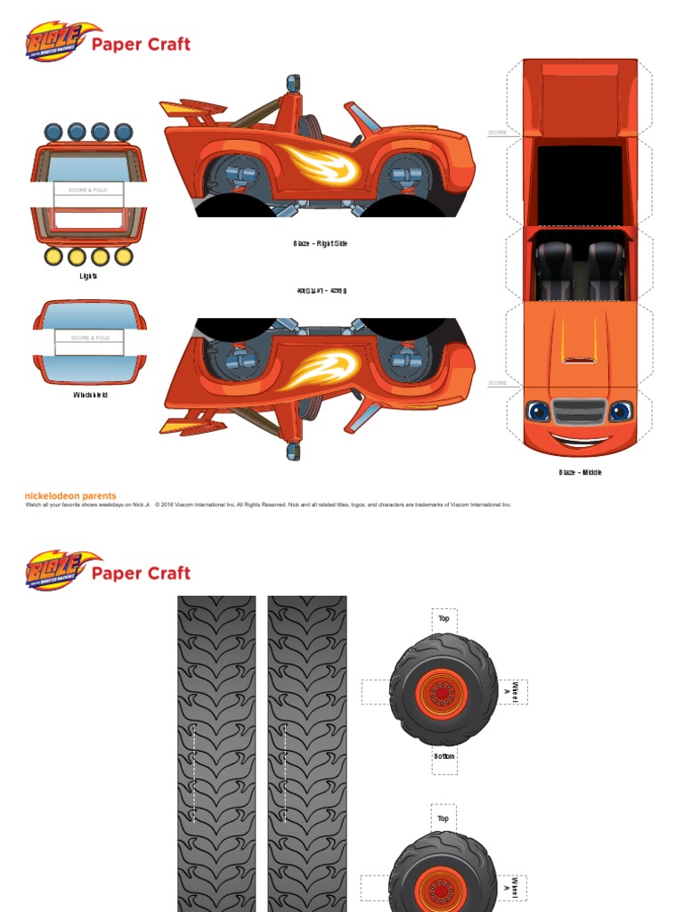 Blaze CarCraft | PDF | English Language Television | Television