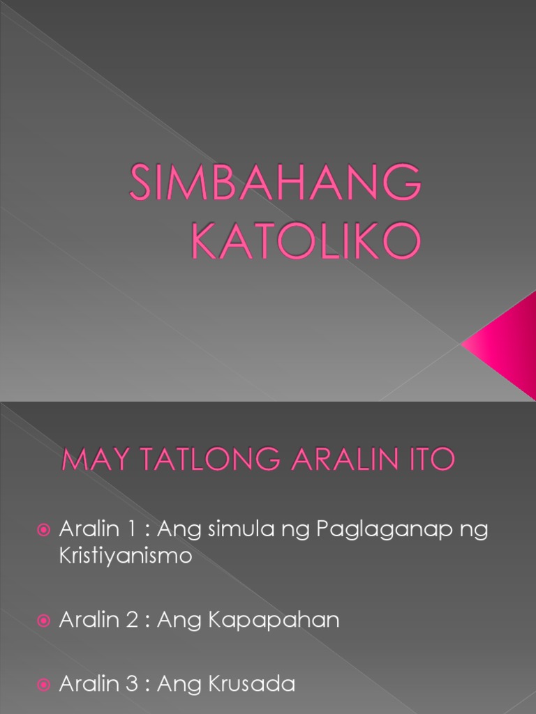 Simbahang Katoliko | PDF