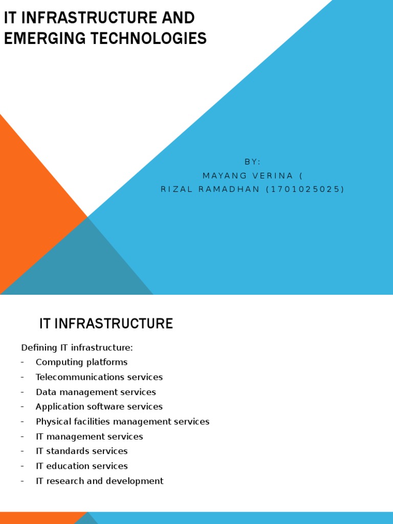 IT Infrastructure and Emerging Technologies | PDF