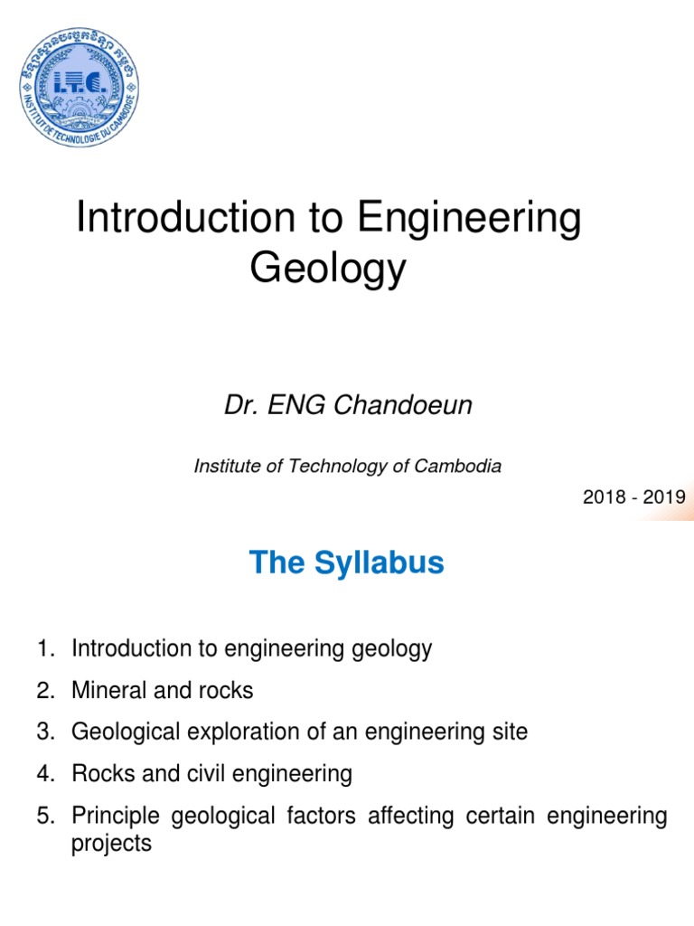 Geology | PDF | Geology | Civil Engineering