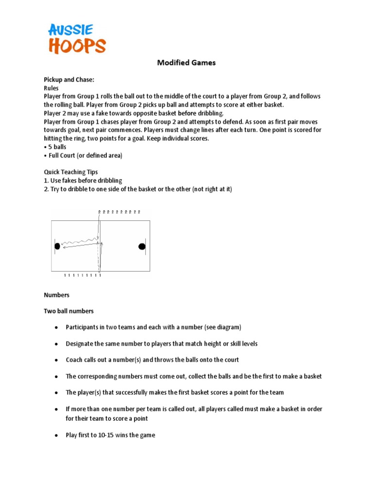 Modified Games | PDF | Hobbies | Sports