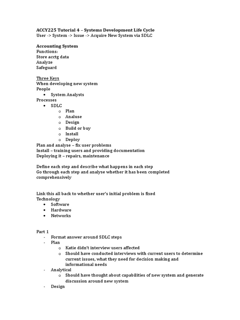ACCY225 Tutorial 4 | PDF | Intellectual Works | Computing