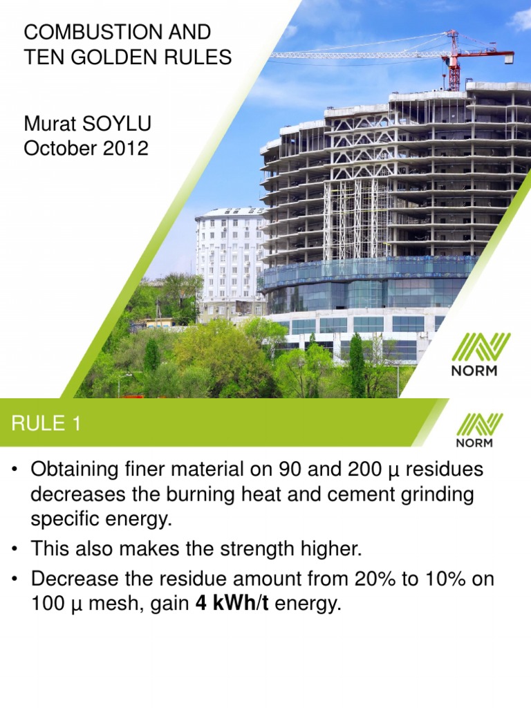 04 - Combustion and 10 Golden Rules | PDF | Chemical Substances ...
