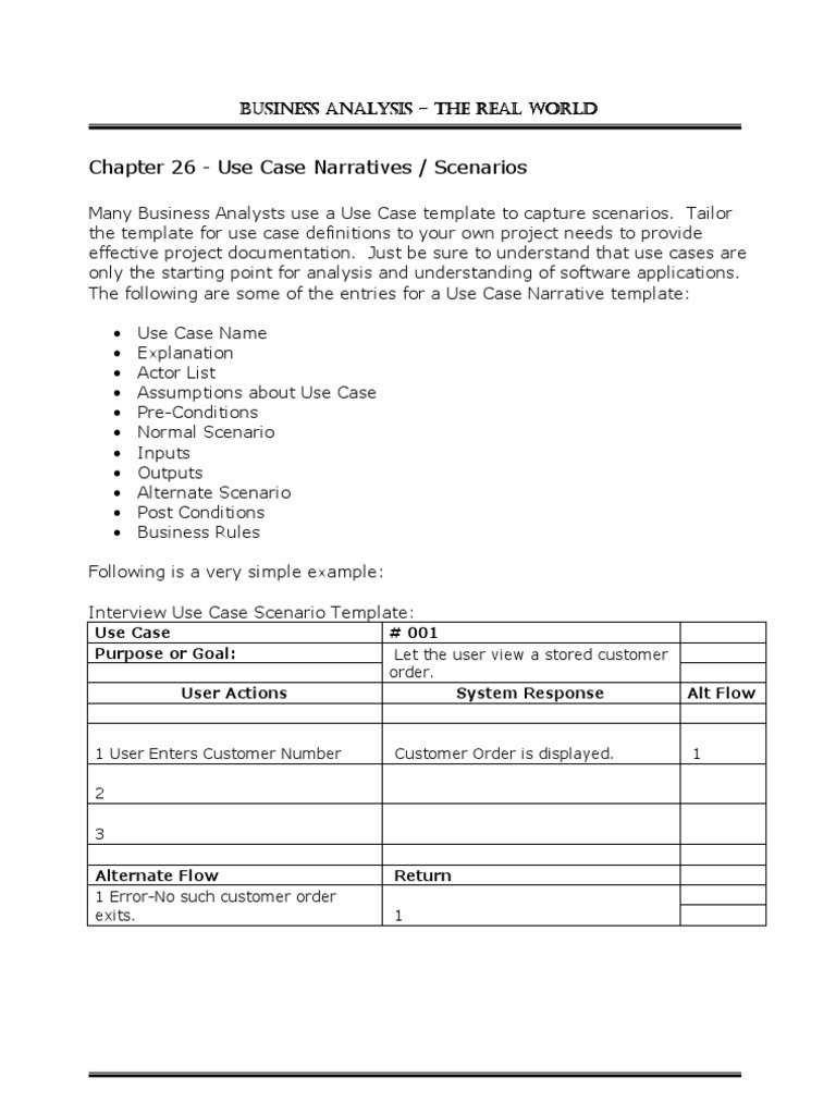 Use Case Narratives and Templates | PDF | Use Case | Credit Card