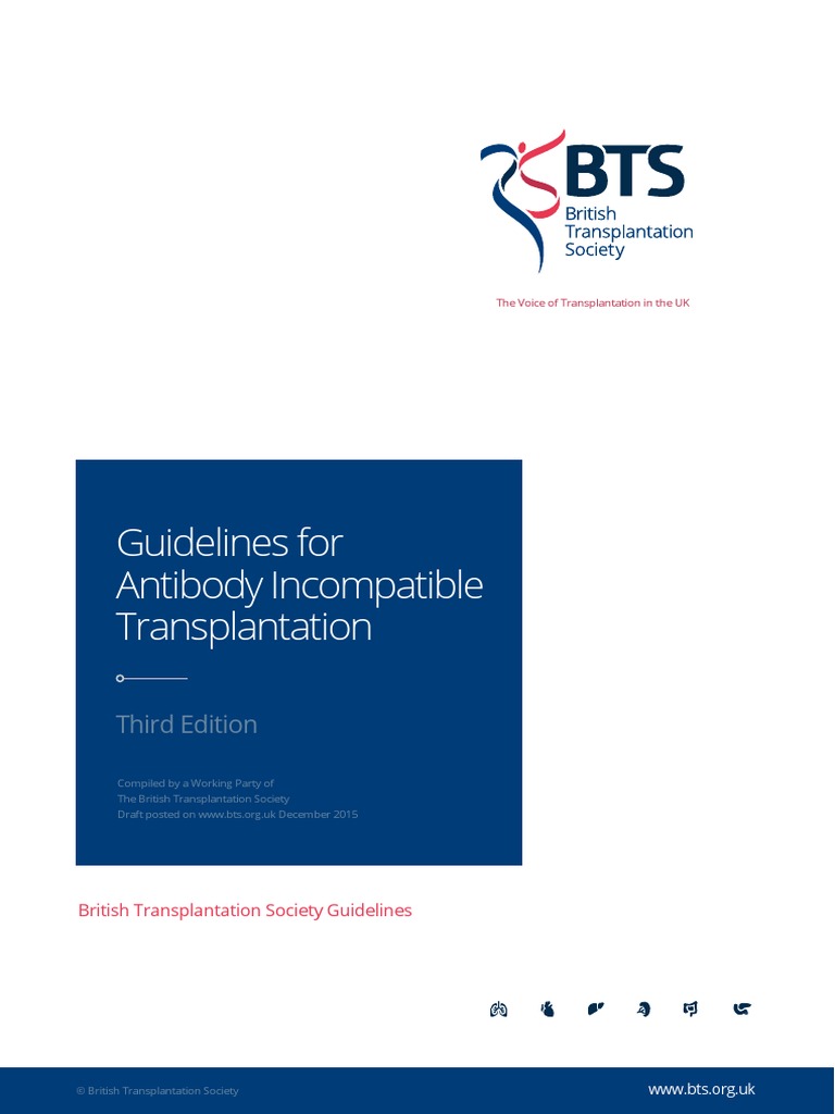 02 BTS Antibody Guidelines-1 | PDF | Transplant Rejection | Kidney ...