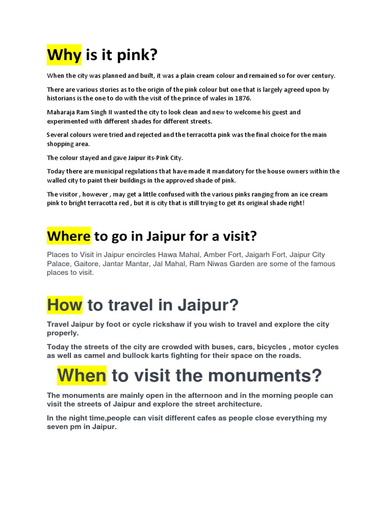 Why Is It Pink | PDF