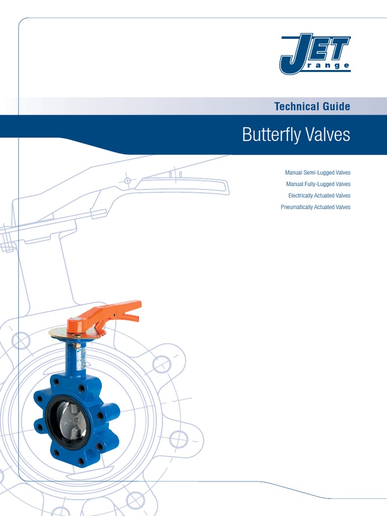 Jet Butterfly Valve | PDF | Valve | Actuator