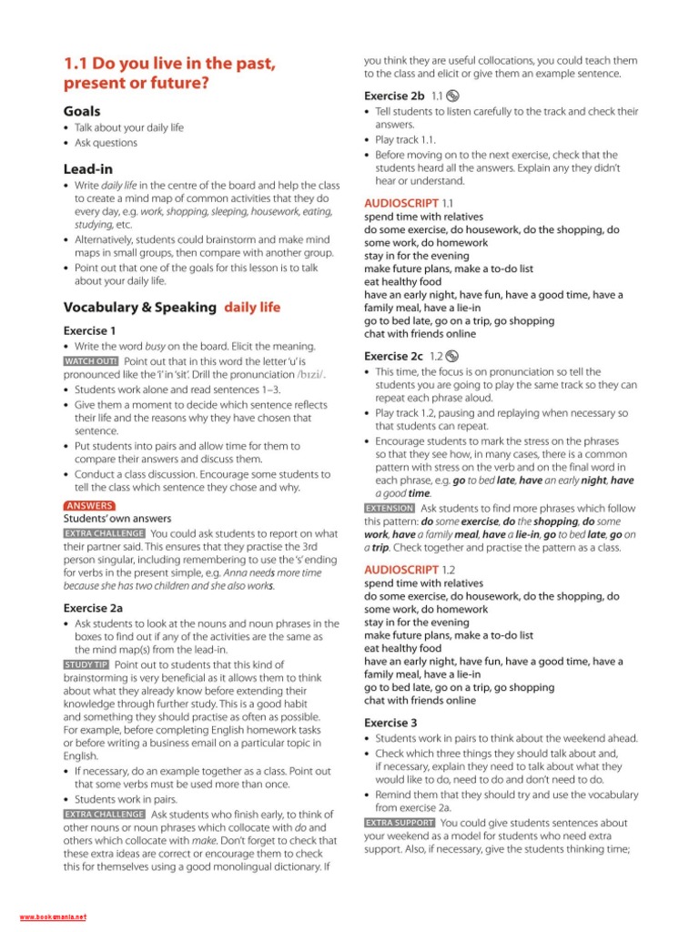 Navigate B1 Pre-Intermediate. Teacher's Notes - 2015 | PDF