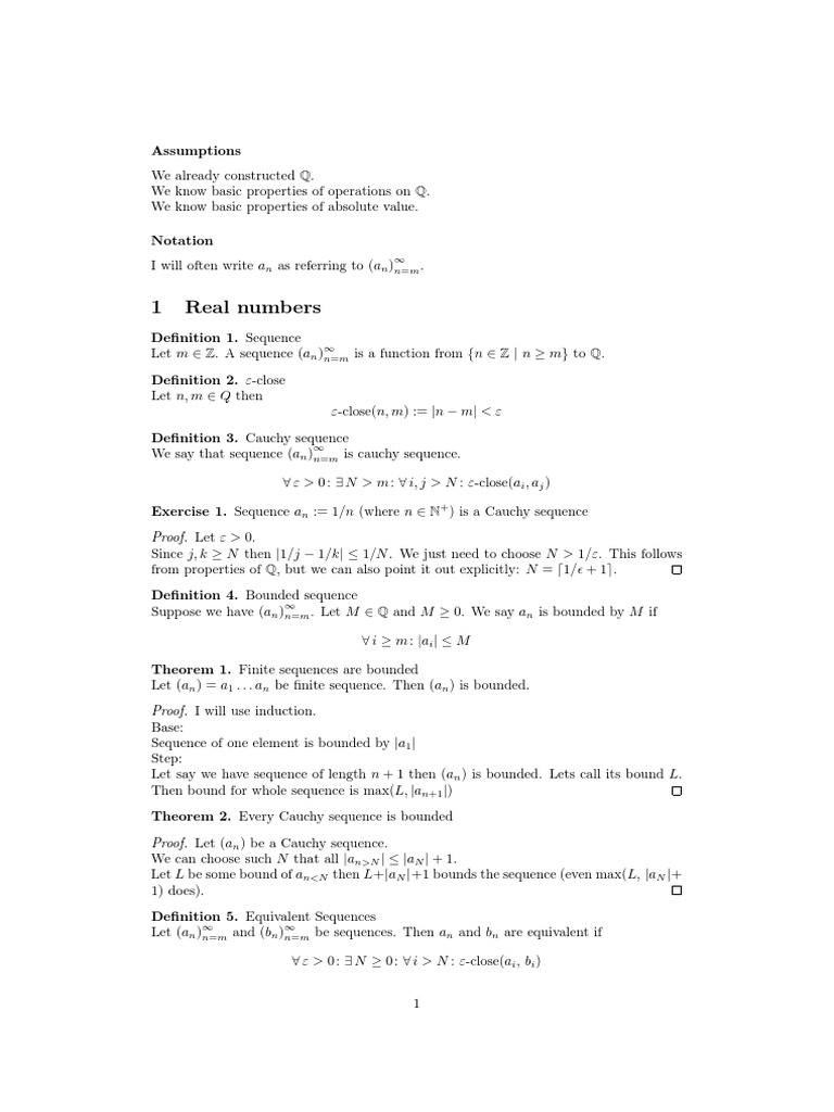 Random Analysis | PDF | Real Number | Series (Mathematics)