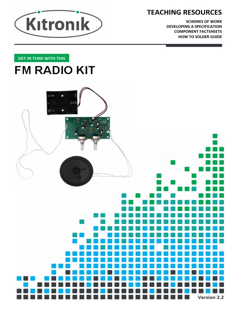 FM Radio (Teaching Resources) PDF | PDF | Operational Amplifier | Amplifier
