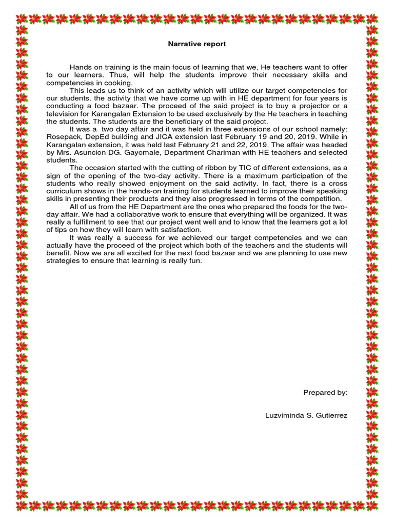 Narrative Report | PDF | Behavior Modification | Psychotherapy