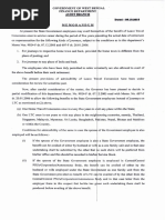 Wedlock Policy 16-3-2020 | PDF | Government Of Pakistan | Policy
