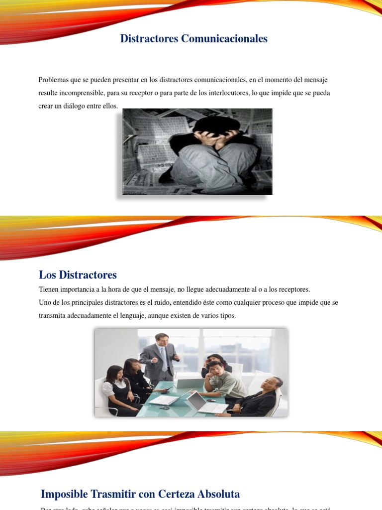Distractores Comunicacionales | PDF | Fobia | Las emociones