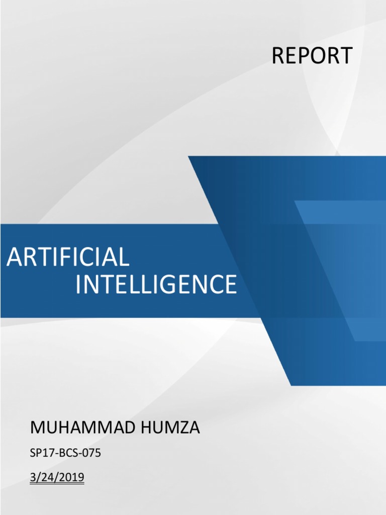 Artificial Intelligence: Muhammad Humza | PDF