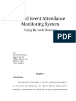 Attendance Monitoring System: A QR Code-Based Approach | PDF | Qr Code | Barcode