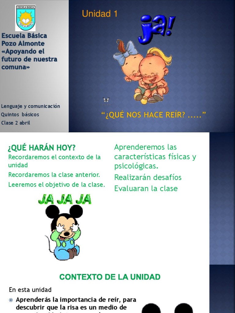 Clase 2 Abril Caracteristicas Fisicas y Psicologicas | PDF | Sicología ...