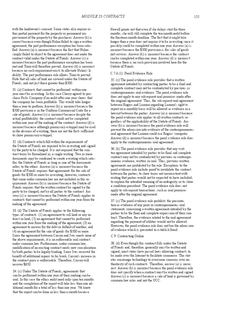 Scan 0015 | PDF | Parol Evidence Rule | Social Institutions